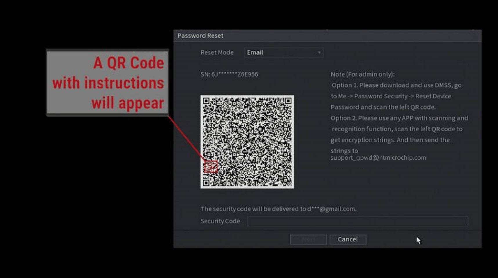 Forgot your IC Realtime DVR/NVR password?